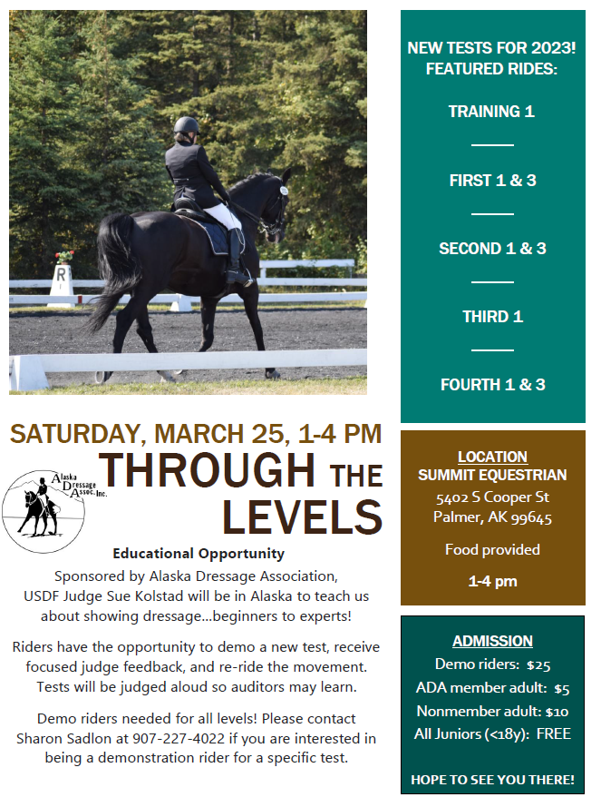 Other Events | Alaska Dressage Association